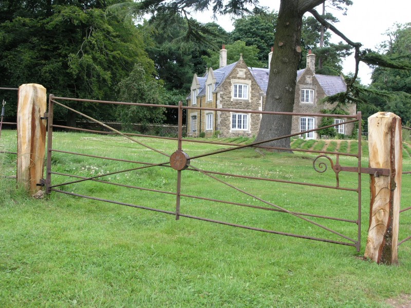 Refurbished iron field gate - Ed Brooks Ed Brooks